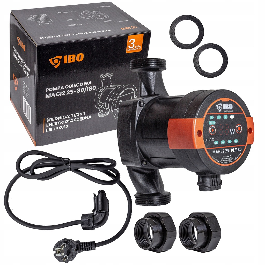 POMPA OBIEGOWA 25-80 180 ELEKTRONICZNE STEROWANIE - 12917715110 ...