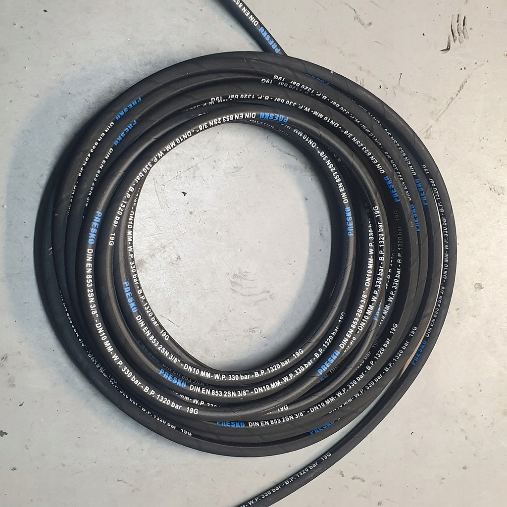 WĄŻ PRZEWÓD HYDRAULICZNY 2SN DN10 330 BAR 3/8'' - 11178320416 ...