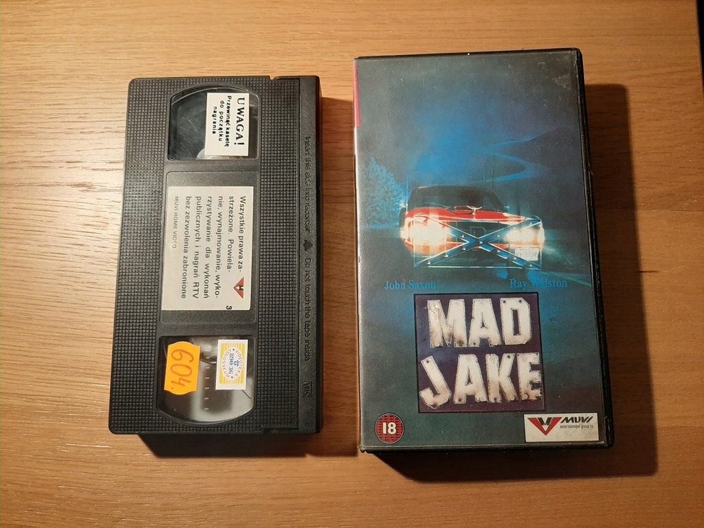 Szalony Jake / Mad Jake (1990) VHS - 13276378896 - oficjalne archiwum Allegro