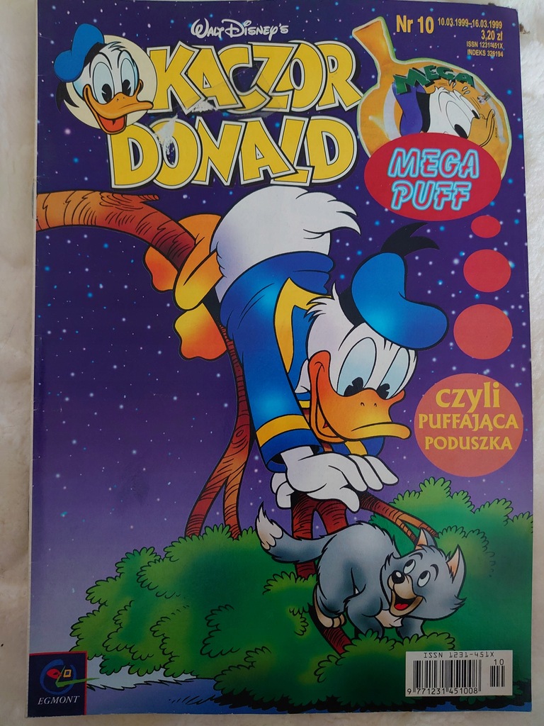 KOMIKS KACZOR DONALD NUMER 10/1999 - 8834836497 - oficjalne archiwum ...