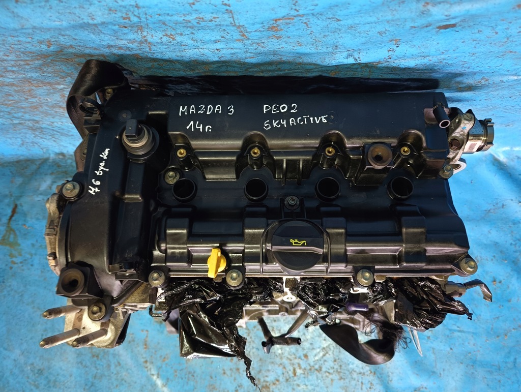 SILNIK PE02 MAZDA 3 III BM CX3 CX5 2.0 B SkyActive - 15084275204 ...