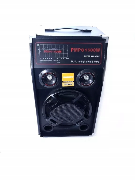 KOLUMNA PMPO 1500W - 13354072408 - oficjalne archiwum Allegro