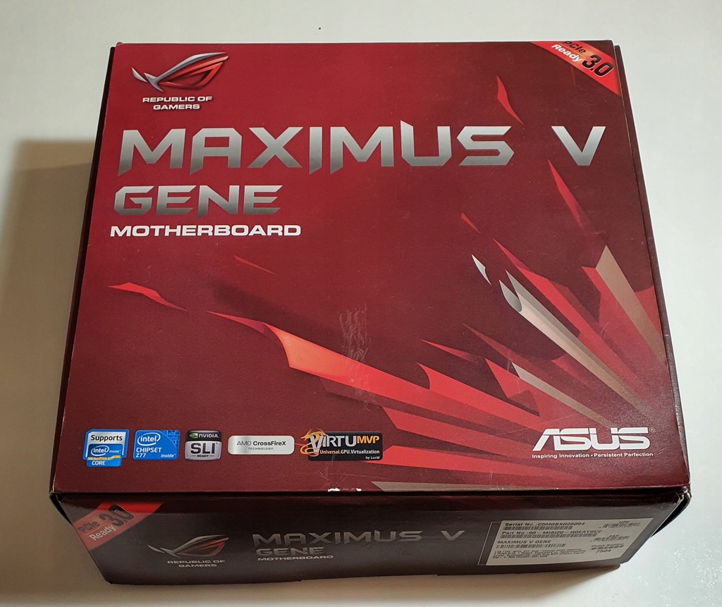 ASUS Z77 MAXIMUS GENE V, SSD NVMe, WiFi Intel AC - 12399962795 ...