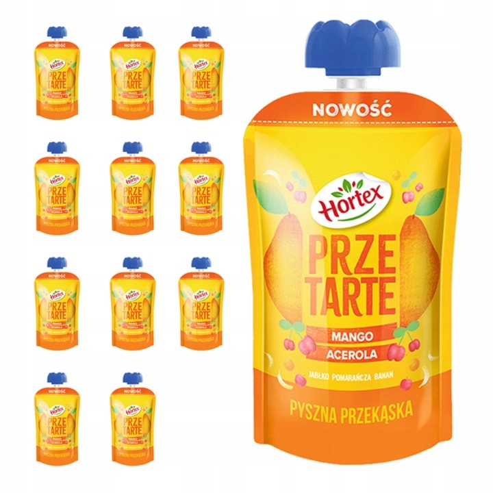 Hortex Przetarte MUS Mango Acerola 12 x 100g - 11326538848 - oficjalne ...