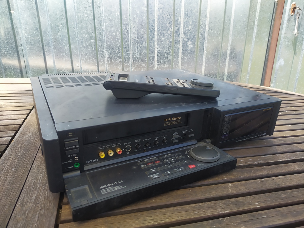 Sony SLV-815 magnetowid vhs video + pilot HiFi - 12877102780 - oficjalne archiwum Allegro