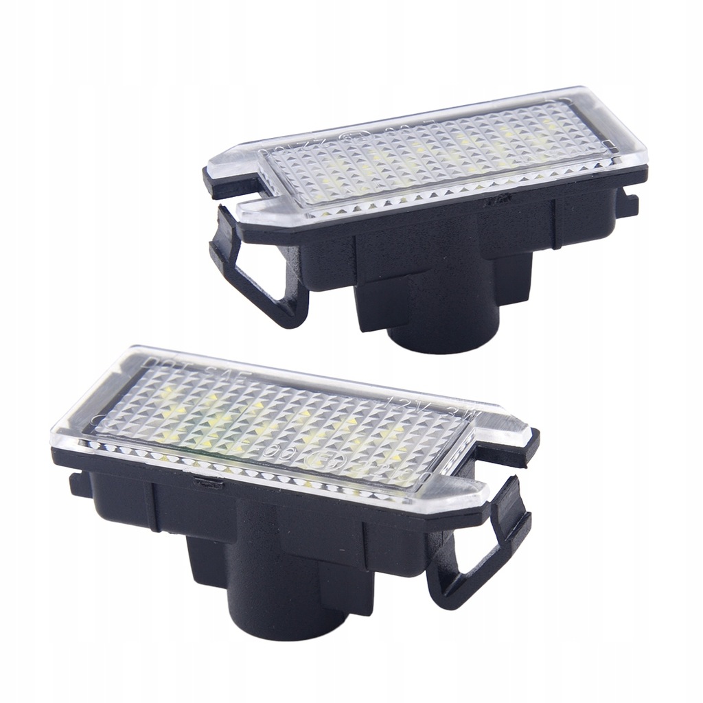 Tablica rejestracyjna LED do Fiat 500 Dodge Jeep - 12296175631 ...