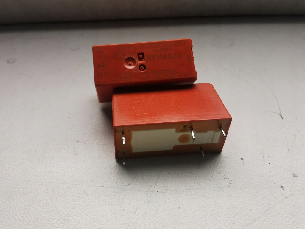 Przekaźnik mocy 12A,24V DC SCHRACK RT114024 - 10204561412 - oficjalne archiwum Allegro