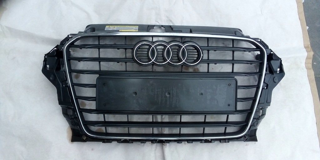 Grill atrapa zderzaka Audi A3 12- 8V5853651 - 12366568091 - oficjalne archiwum Allegro