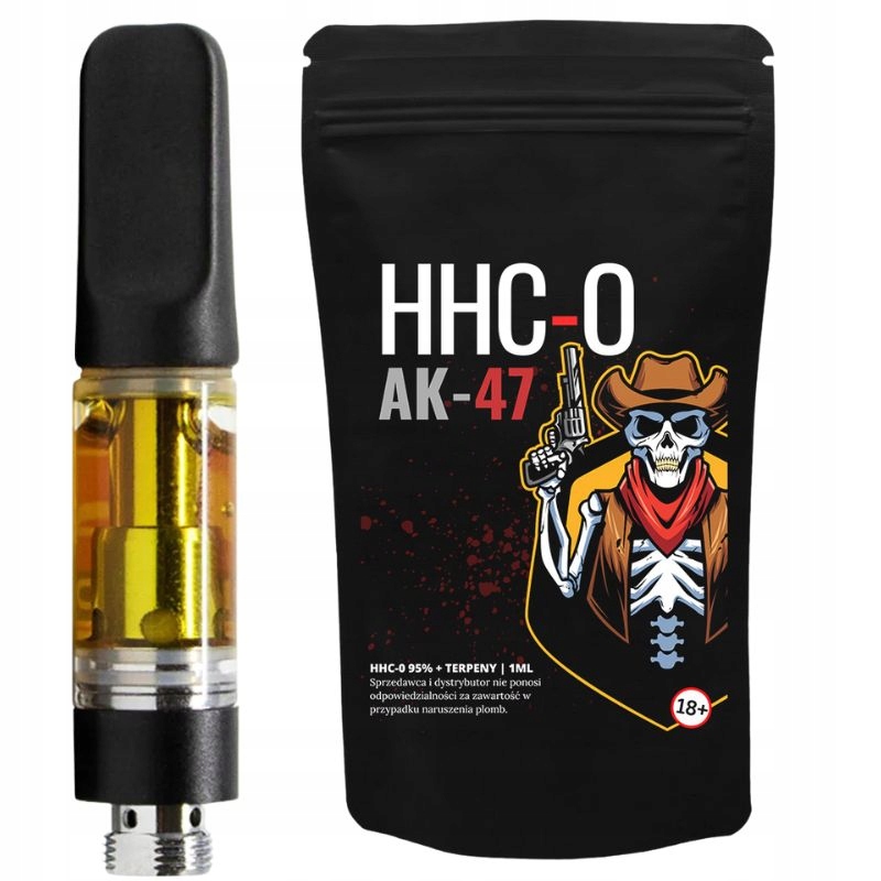 Kartridż Vape Pen HHC - O 95% 1ml AK-47 HHCO 510 - 12956577987 ...