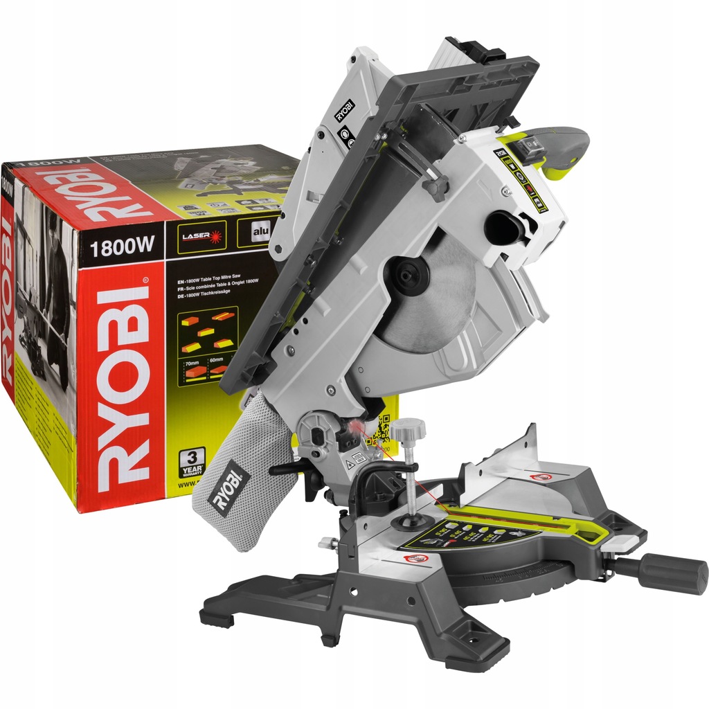 Купить RYOBI RTMS1800G НАСТОЛЬНАЯ ПИЛА Торцовочная пила 2в1 1800Вт ...