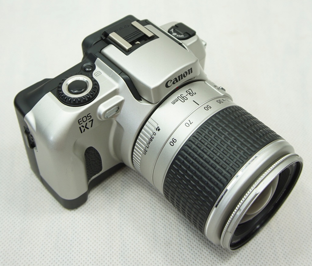 CANON EOS IX 7 z obiektywem - 12257124712 - oficjalne archiwum Allegro