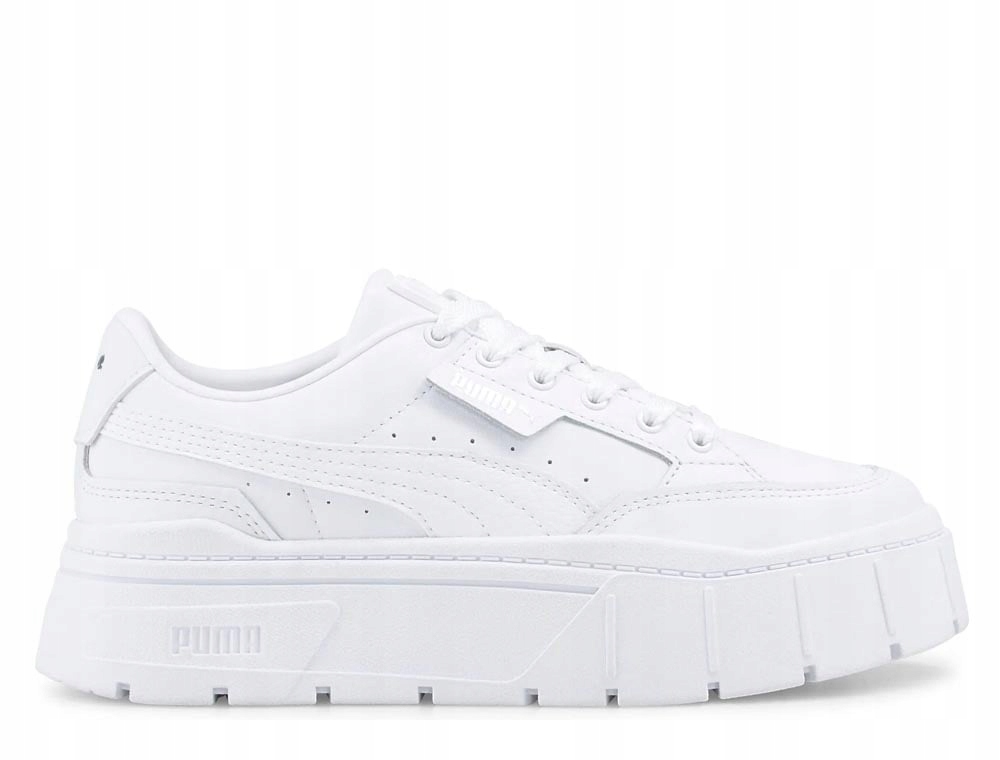 Buty damskie białe platforma PUMA MAYZE STACK 38 - 13465784247 ...