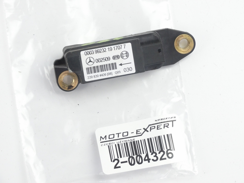 Mercedes W211 CZUJNIK SENSOR UDERZENIA 2208204426 - 6908063257 ...