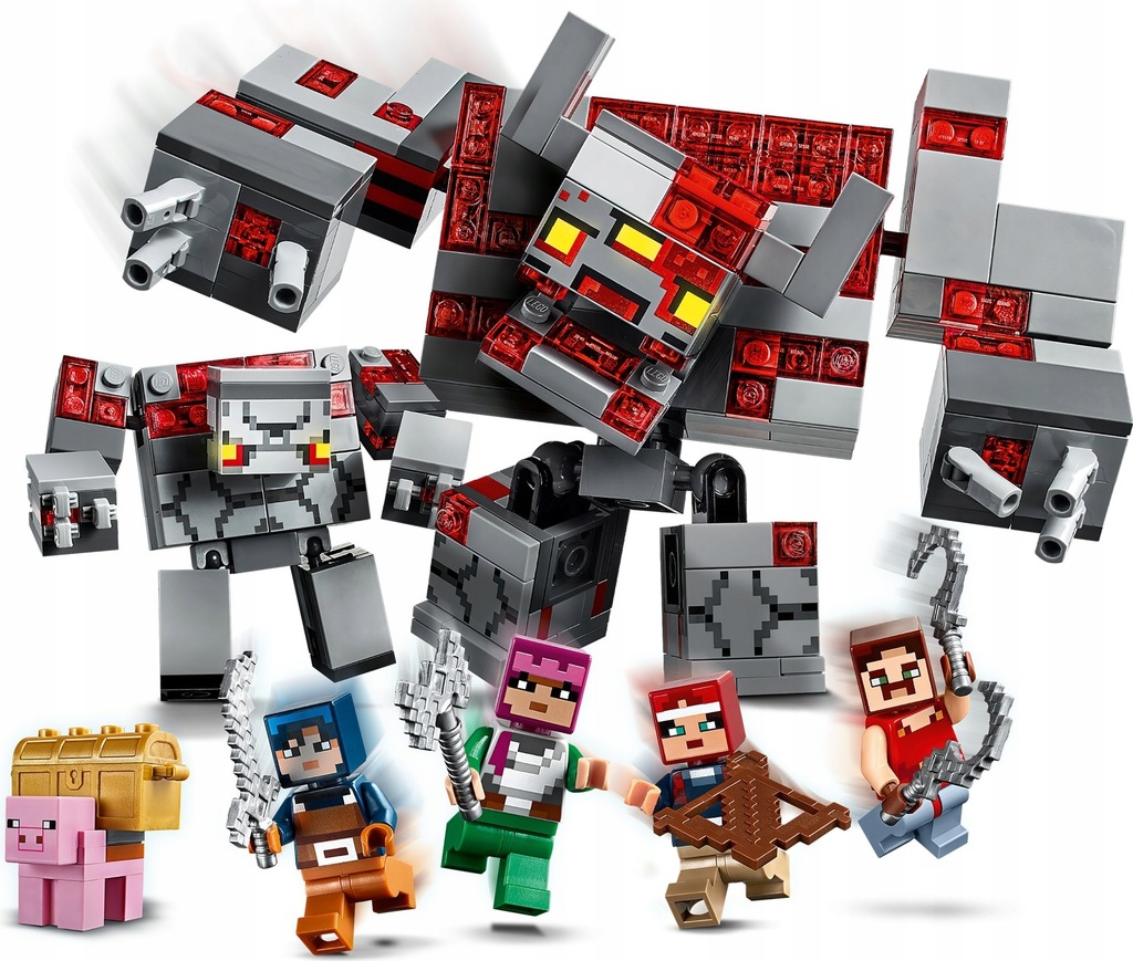 LEGO MINECRAFT DUNGEONS The Redstone Battle 21163 - 9355413868 ...