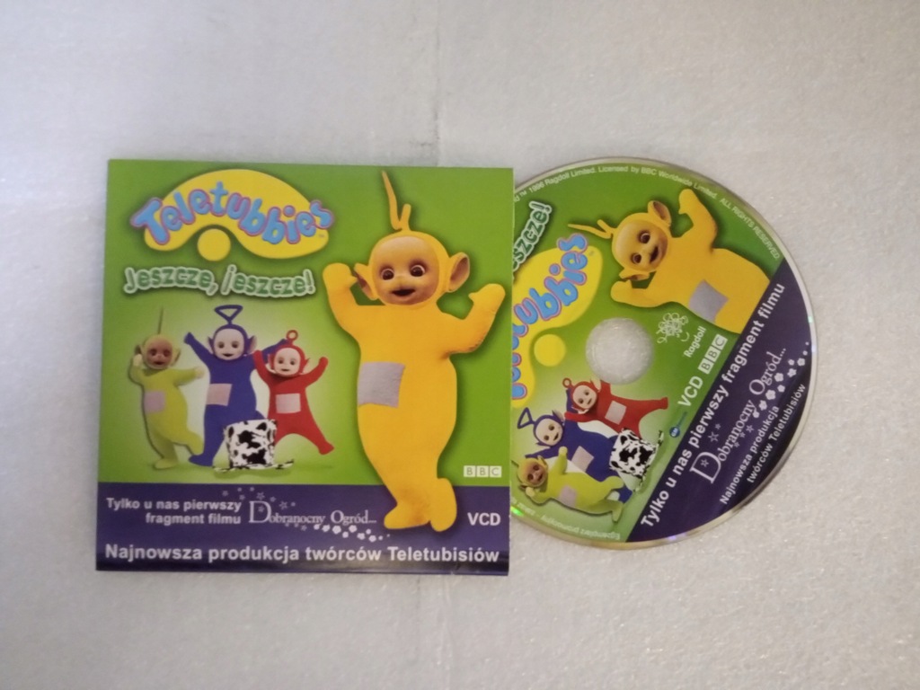 Teletubbies jeszcze jeszcze VCD - 11050069195 - oficjalne archiwum Allegro