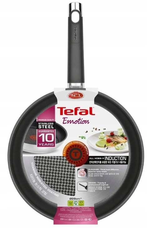 PATELNIA TEFAL EMOTION 28CM INDUKCJA - 7621988330 - oficjalne archiwum Allegro