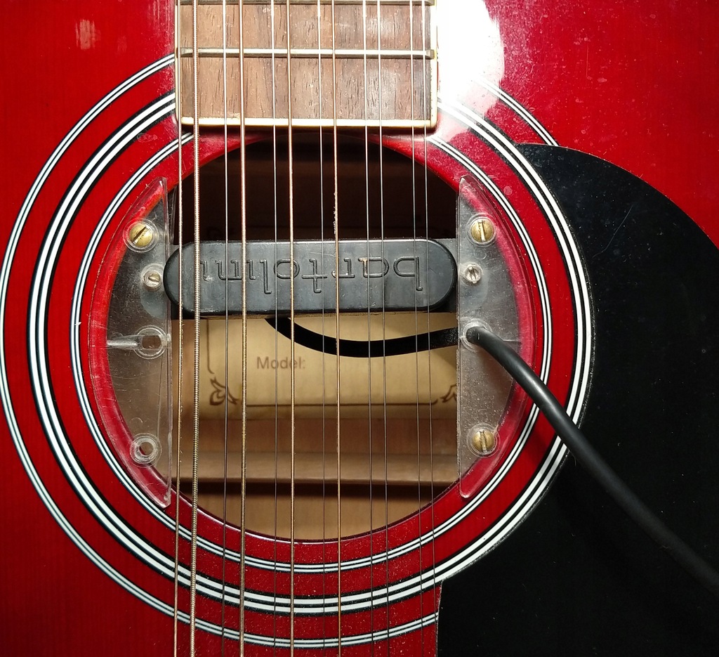 Przetwornik Bartolini 3AV do gitary akustycznej - 11815223385 - oficjalne archiwum Allegro