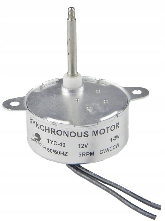 MAŁY Silnik synchroniczny TYC-50 AC 12V 5RPM 1-2W CW/CCW 35MM - 15306122736 - oficjalne archiwum ...