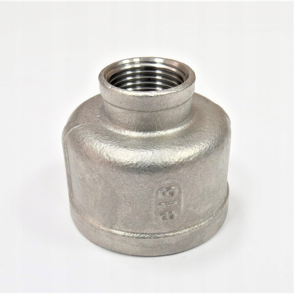 Mufa Redukcyjna 2 x 1 Nierdzewna Gwintowana - 12653444391 - oficjalne archiwum Allegro