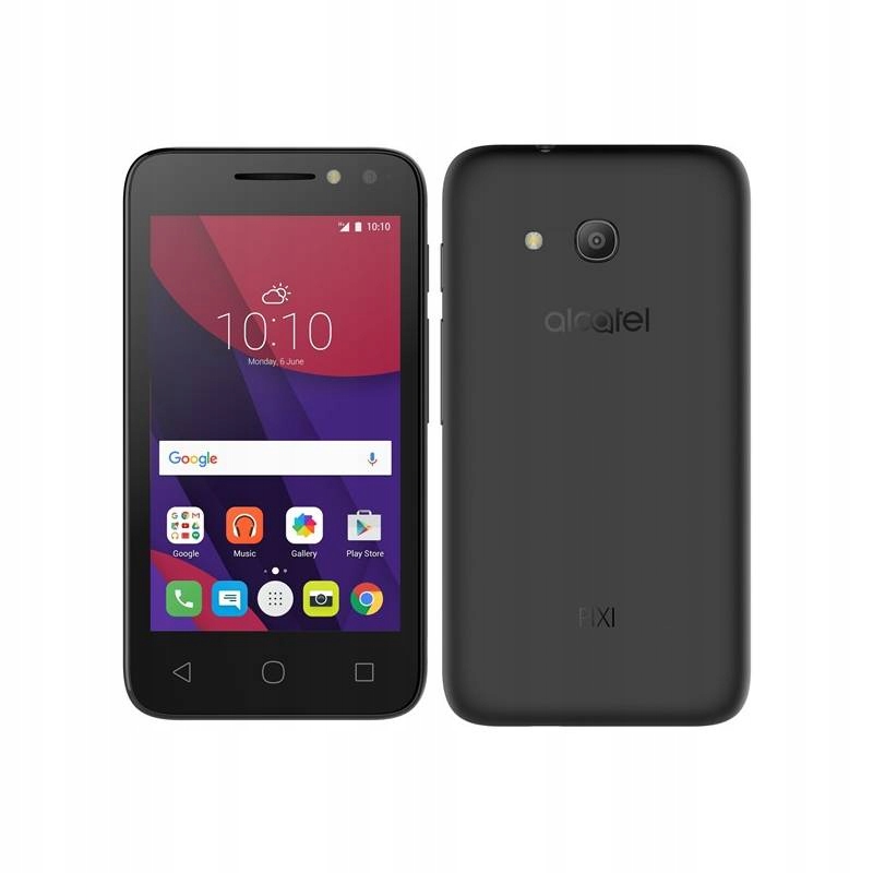 ALCATEL PIXI 4 4034D 4" 3G QUAD DUAL BLACK FV - 7478848982 - oficjalne ...