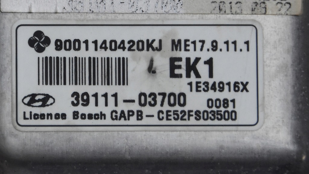 STEROWNIK SILNIKA HYUNDAI I20 14r LIFT 5D 1.2b - 8519314298 - oficjalne ...