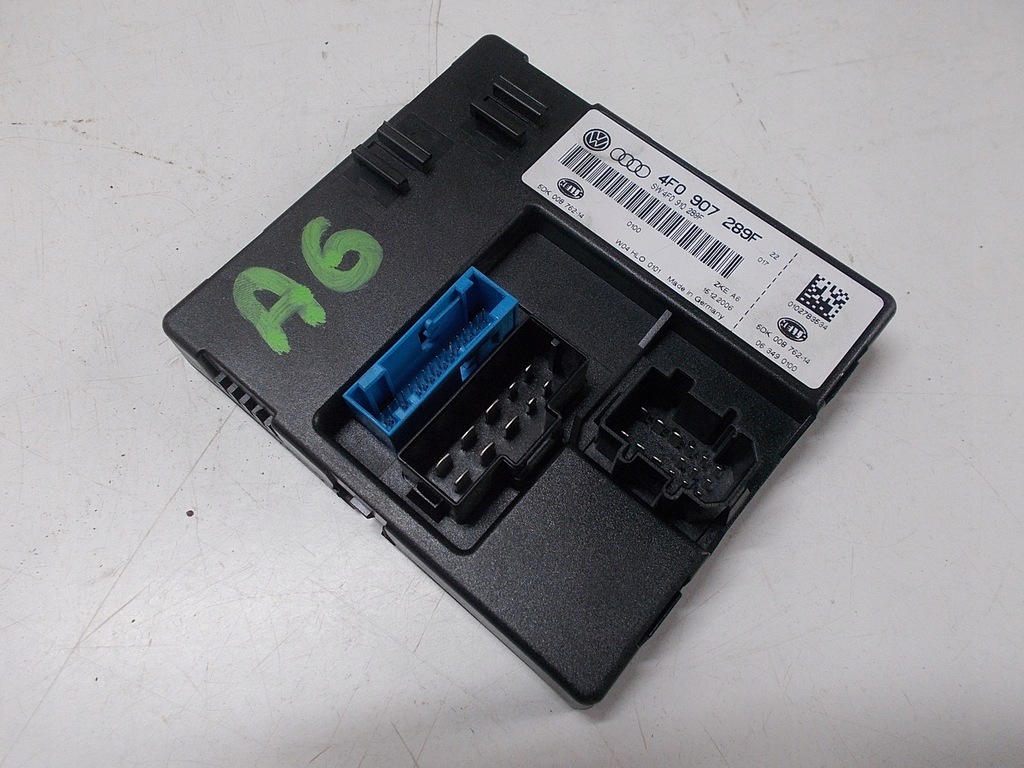 AUDI A6 C6 4F0 MODUŁ KOMFORTU 4F0907289F - 12848489080 - oficjalne archiwum Allegro