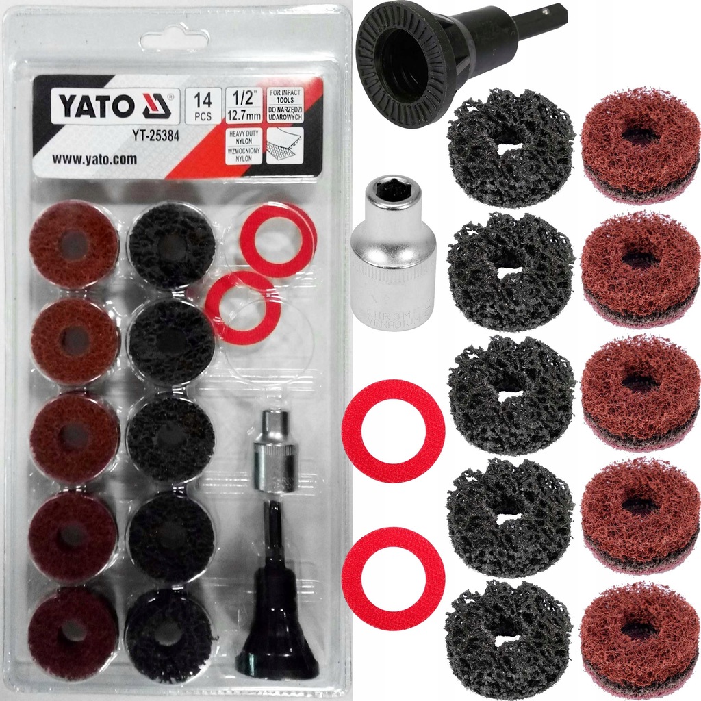 ZESTAW DO CZYSZCZENIA PIAST I SZPILEK 14el. - 12926429377 - oficjalne ...