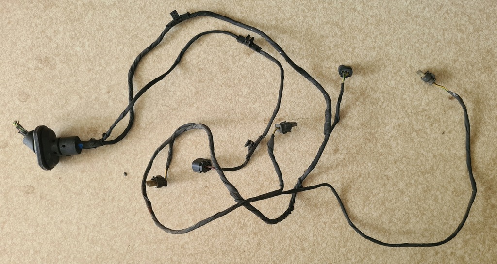 BMW 5 F10 F11 F07 6 F06 F13 7 F01 WIĄZKA PDC TYŁ - 12301871021 ...