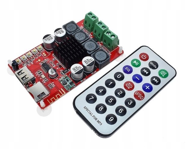 Wzmacniacz audio Bluetooth TPA3116 2x50W 8V-26V - 13076138363 ...