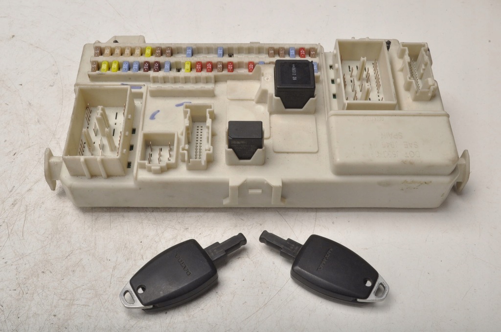 VOLVO C30 S40 V50 C70 MODUŁ BSI 30765015 KLUCZYKI - 13893129334 ...