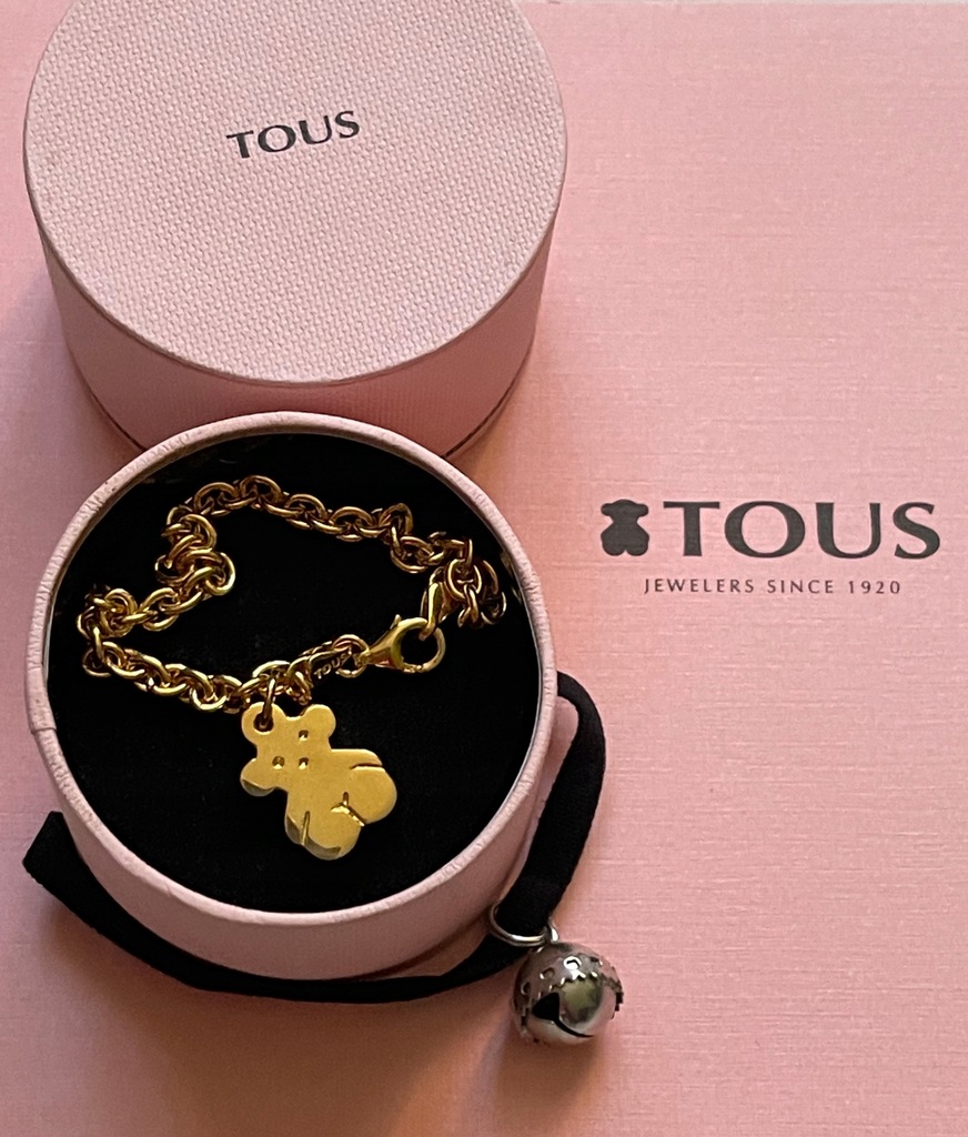 TOUS bransoletka złota Sweet Dolls z misiem - 13978420390 - oficjalne archiwum Allegro