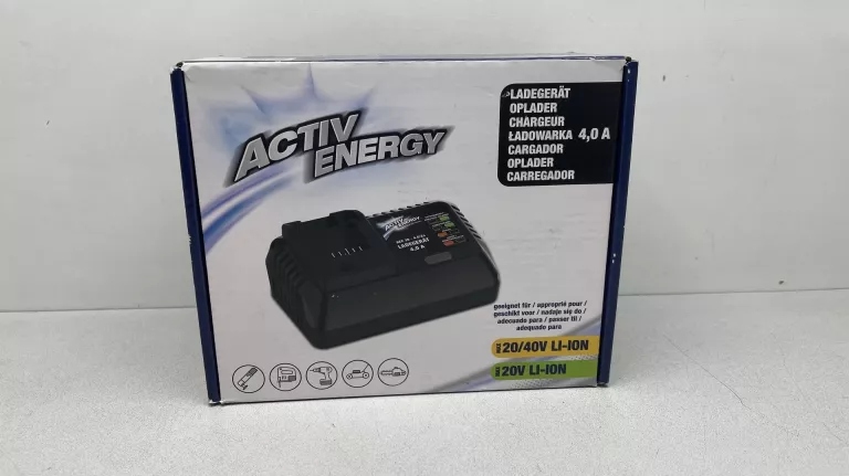 ŁADOWARKA ACTIV ENERGY 20/40V 4A - 13647302826 - oficjalne archiwum Allegro
