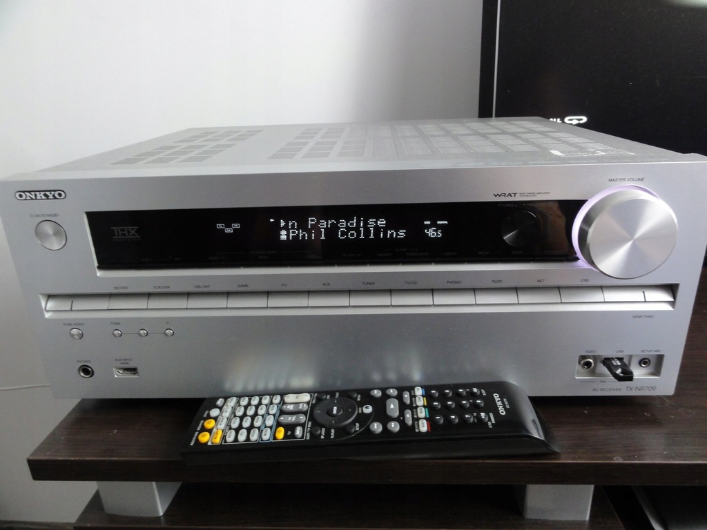 Amplituner Onkyo TX-NR709 + pilocik - 12679537124 - oficjalne archiwum Allegro