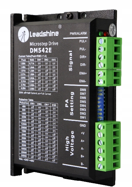 Leadshine Sterownik Silnika Krokowego DM542E 4.2A - 11220862783 - oficjalne archiwum Allegro