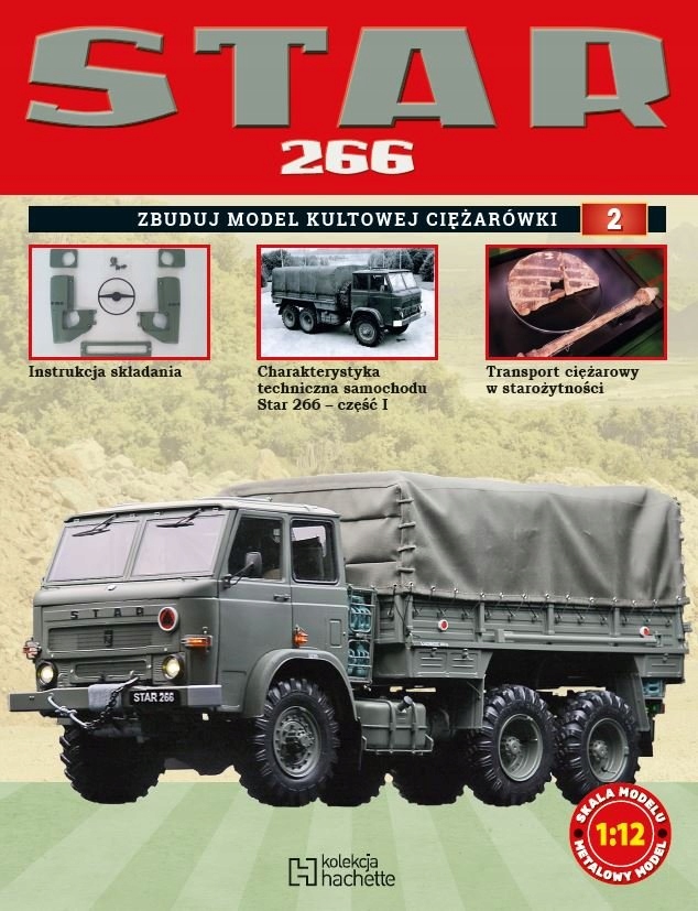 STAR 266 Hachette - MODEL DO ZŁOŻENIA NR2 / 2022r. - 12926283291 ...