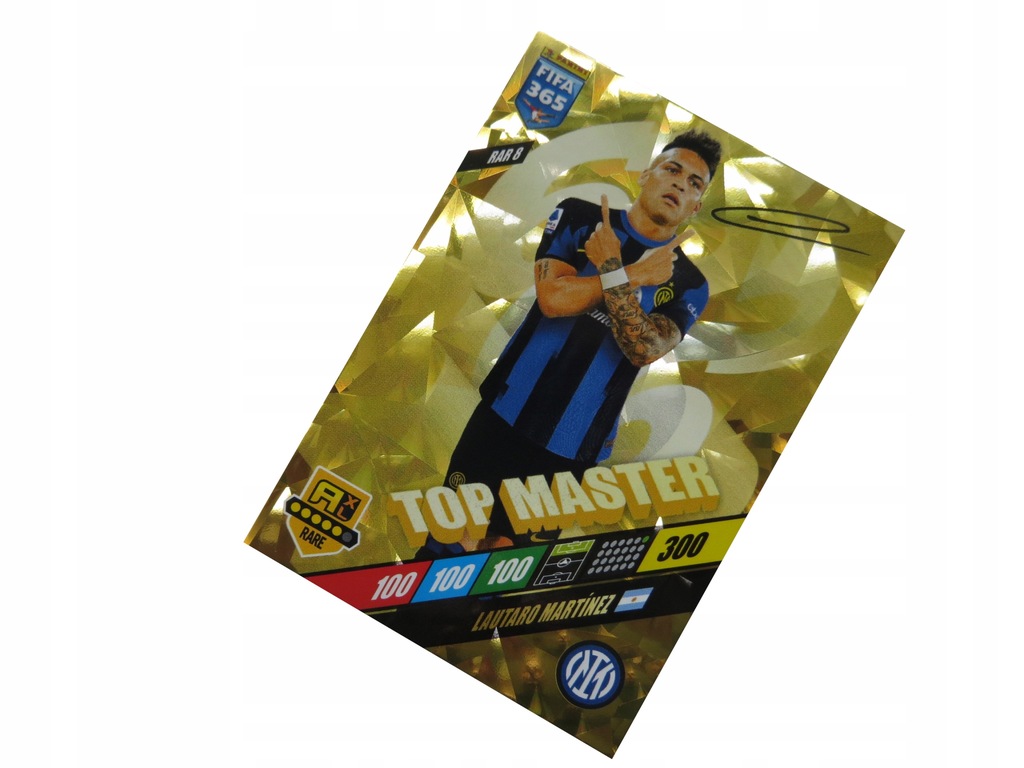 PANINI FIFA 365 2024 KARTY PIŁKARSKIE RARE TOP MASTER MARTINEZ RAR 8 ...