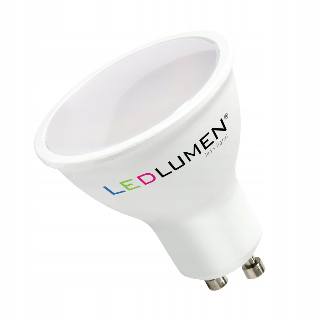 Żarówka LED GU10 10W=80W SMD 1149lm CCD NEUTRALNA - 12770410587 ...
