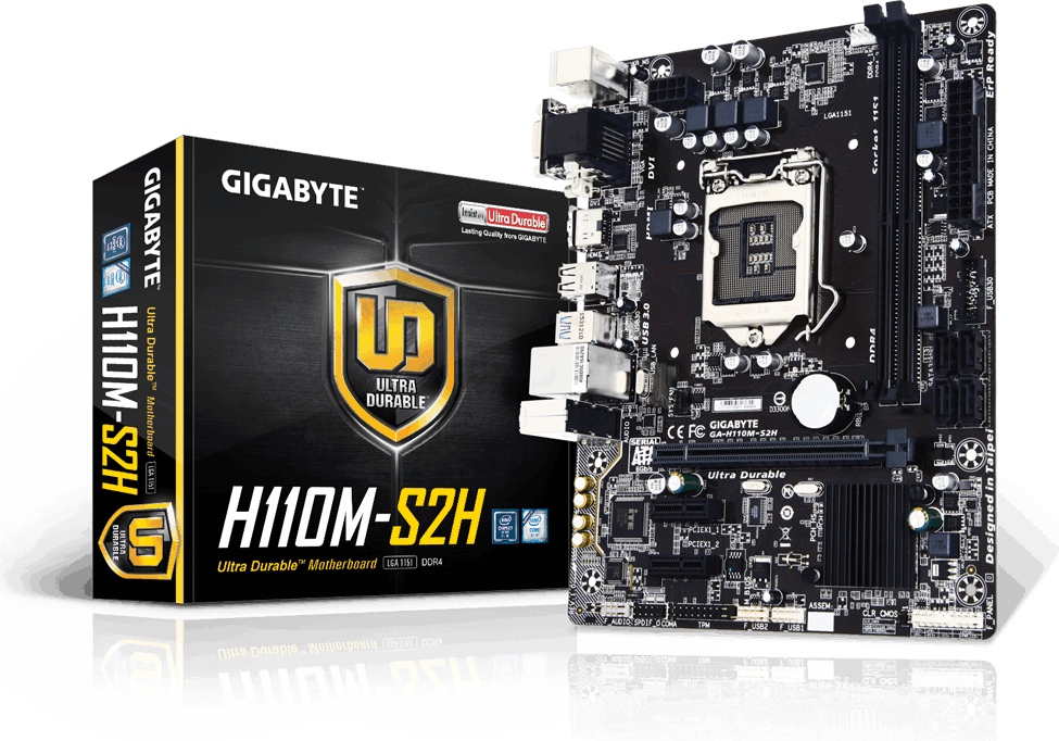 D2391 GIGABYTE H110M-S2H PŁYTA GŁÓWNA DDR4 - 9366473228 - oficjalne ...