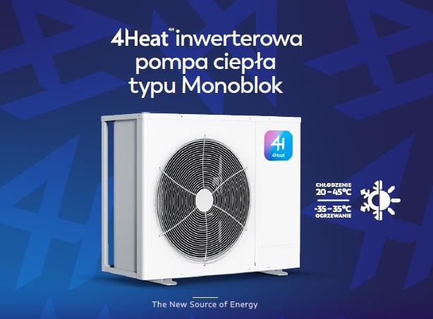 Pompa ciepła 4HEAT VS150-DC 15kW Monoblok - 13128894569 - oficjalne archiwum Allegro