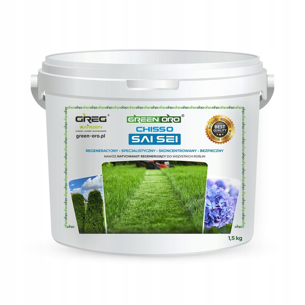 Nawóz Regeneracyjny CHISSO Sai Sei 1,5kg GREEN ORO - 13170734345 ...