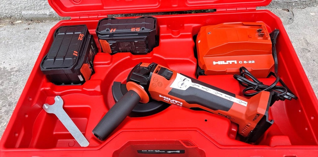 HILTI AG 6D-22 NURON szlifierka kątowa IDEAŁ! - 13881051574 - oficjalne ...