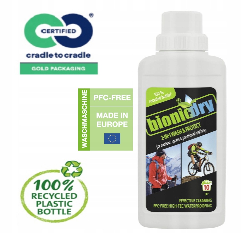 Płyn do Prania i Impregnacji Odzieży 2w1 Bionicdry Wash & Protect - 14926157294 - oficjalne ...