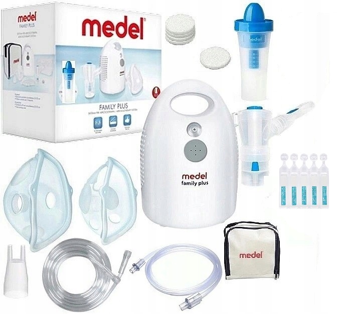 INHALATOR MEDEL FAMILY PLUS + NEBULIZATOR DO ZATOK - 8918363929 ...
