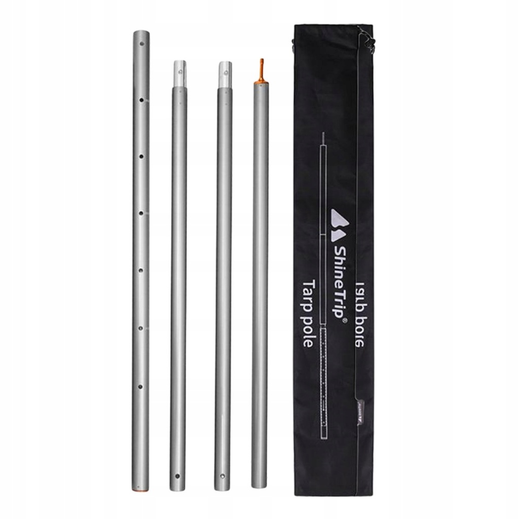 Tent Tarp Poles Canopy Height Adjustable Titanium - 13639171759 ...