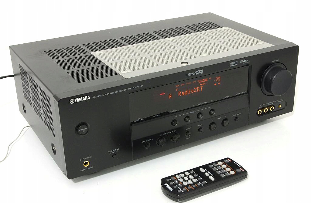 YAMAHA RX-V361 MARKOWY AMPLITUNER STEREO /5.1 PILOT ! - 14470225981 - oficjalne archiwum Allegro