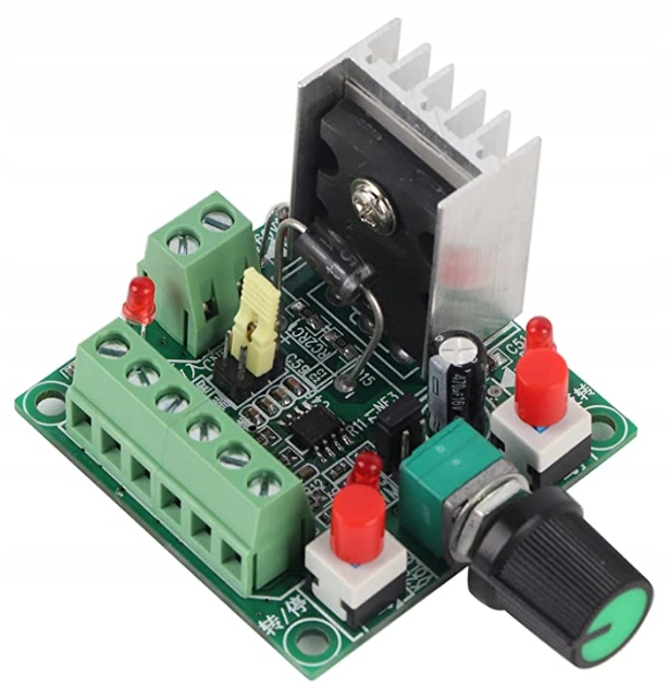 STEROWNIK SILNIKA KROKOWEGO GENERATOR IMPULSÓW PWM - 11474996573 - oficjalne archiwum Allegro