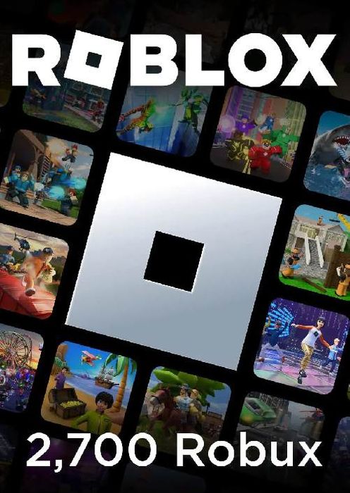 2700 RS Robux Roblox Kod Karta podarunkowa PL - 13670721979 - oficjalne ...