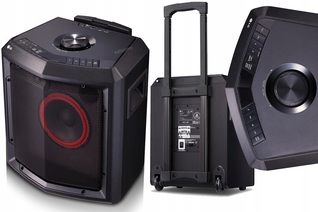 MEGA GŁOŚNIK przenośny LG FH2 USB Bluetooth 4.0 - 7627218955 ...