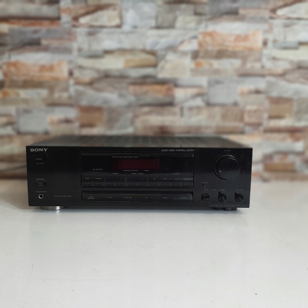 Amplituner Sony STR-GX 215 2.0 czarny - 13019138125 - oficjalne ...