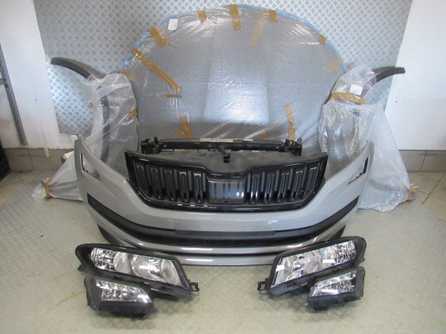 PRZÓD KOMPLETNY LF7A LAMPY SKODA KODIAQ SPORTLINE - 8097566966 ...